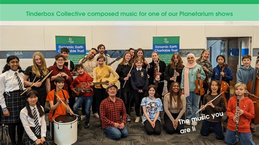 Happy Hogmanay from all of us here at Dynamic Earth in Edinburgh! 拾✨...