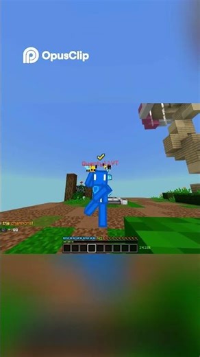 I Cheesed This Duel #minecraft #hiveskywars #bedwars #zeqasumo