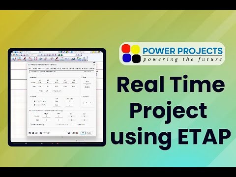 Real time project using ETAP
