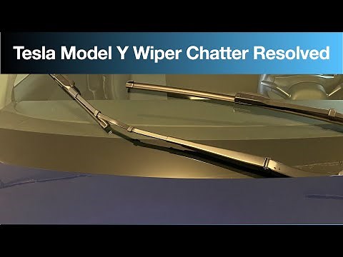 Tesla Model Y Wiper Chatter Issue Resolved