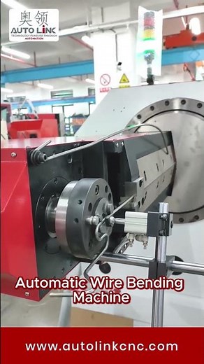 Revolutionizing Manufacturing: The Automatic 3D Wire Bending Machine in Action!