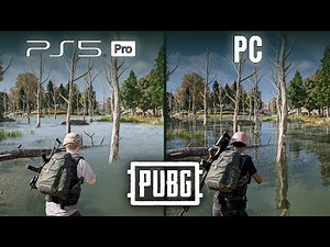 PUBG | PS5 Pro vs PC | Graphics Comparison