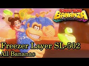 Donkey Kong Bananza - Freezer Layer SL502 All Banana Locations [Guide]