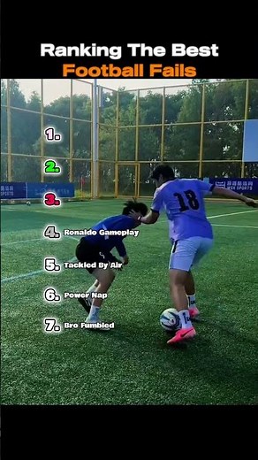 Ranking the Best Football Fails Ever! 😂⚽