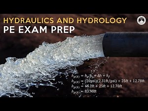 PE EXAM Practice Question: Hydraulics and Hydrology
