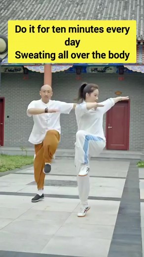 Insist on ten minutes every day, sweat all over your body! #chest #backpain #sweating #helpfultips #healthandwellness #hunchback #stretchingexercises | Wudang aretues