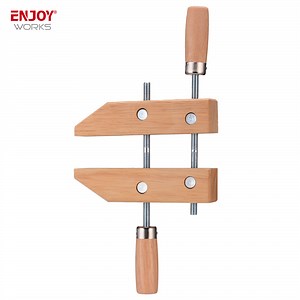 [Hot Item] 4" 6" 8" 10" 12" Adjustable Wooden Handscrew Clamp for Woodworking
