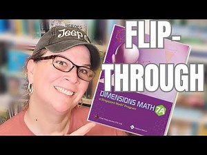 Singapore Dimensions 7 Math Curriculum Flip-Through