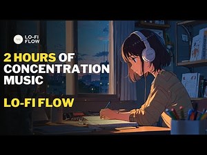Math Problem-Solving LoFi Beats for Focused Study | 2 Hours of Concentration Music – Lo-Fi Flow