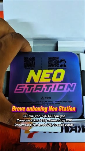 129 reactions · 11 shares |  ¡Así llega la Neo Station! La consola retro más completa  Miles de juegos de PS2, GameCube, Wii, Dreamcast y mucho más   ¡Plug & Play y lista para disfrutar desde el primer encendido!  ¡Pregunta por la tuya hoy mismo! | Game Topics | Facebook