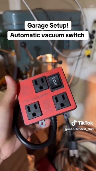 Automatic Vacuum Switch for Sanders and Routers