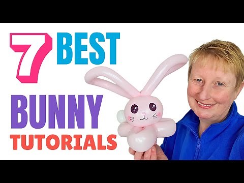 My 7 Favourite Designs - How to Make Balloon Rabbits #balloonbunny