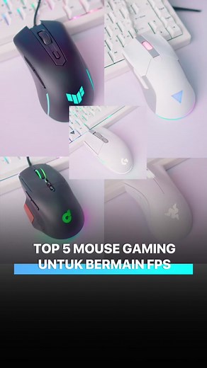 5 Mouse Gaming Terbaik untuk FPS di 300 Ribuan