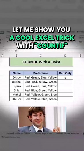 CountIf power in Excel ,101 #followerseveryone #reelsfbpage #followersreels #reelsvideo #excited #followformore #blessed #thankful #everyone #workoutmotivation | Lemuel John Bosque Velasco | Facebook