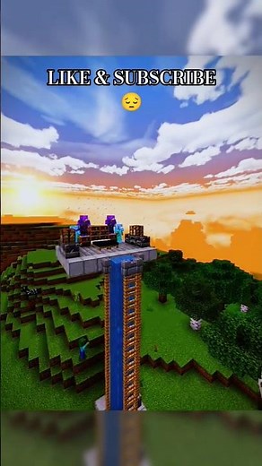 how to make a bubble elevator in minecraft 🤔 | Minecraft Easy Bubble Evevator! #minecraftyoutube