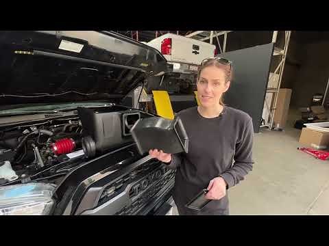 S&B Cold Air Intake Kit Installation for the 2016-2023 Toyota Tacoma 3.5L