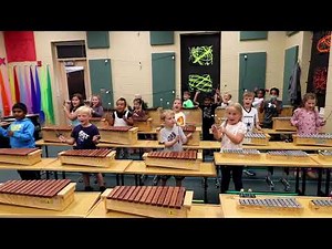The High Low Song- Teaching high vs low to first graders using Orff instruments