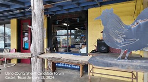 LCSO candidate forum in Castell, Texas on January 13, 2024. There is an incident brought up that occurred on March 27, 2022 which video was posted previously. We will post a link to that video in the comments when it is located just for context. | Llano County News Wire