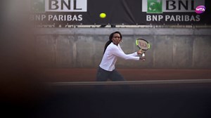 Practice makes perfect! Serves, backhands, forehands, volleys with Venus Williams! | WTA