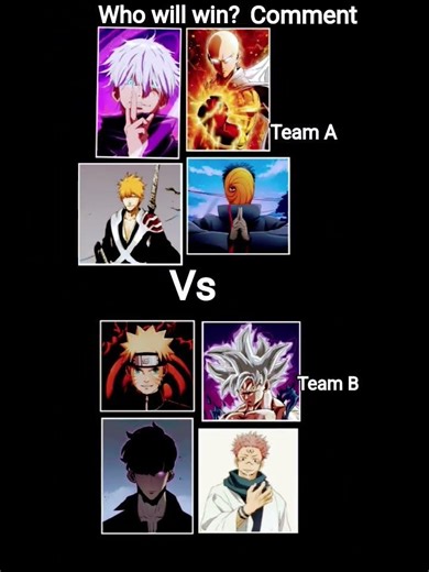 Team A vs Team B – Ultimate Anime Gods Battle ⚡🔥 #viral #shorts #anime