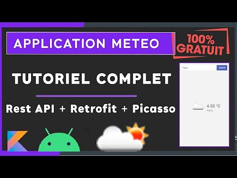 API Rest, Retrofit & Picasso en Android | COURS COMPLET | Android studio tutorial français