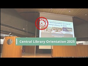 Library Orientation Video of Students 2025