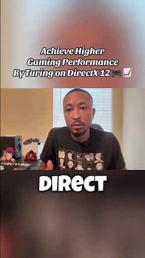 Achieve Higher Gaming Performance By Turning On DirectX 12 🎮📈 #pcgaming #pcsettings #gamingtips