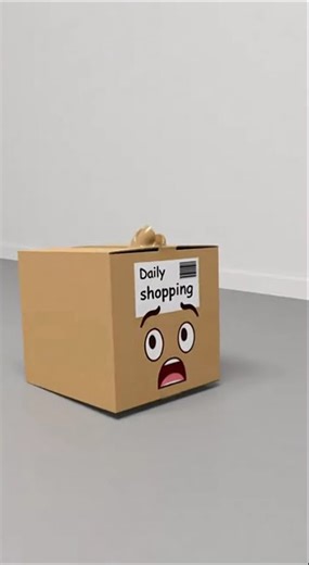 Life Doodles |The cardboard box couldn't hold up any longer: a sofa set was crammed inside!