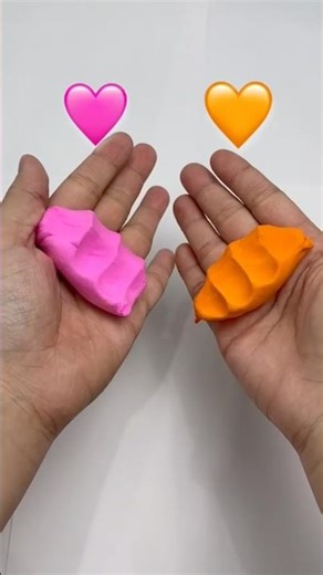 Pink vs Carrot orange #shorts #colormixingmagic