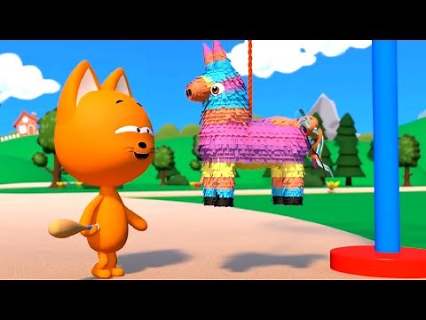 Kitty's Games - Pinata Surprise Egg and the Blue Tractor - premiere on the channel