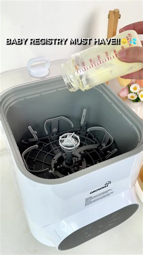 Turning a dreaded chore into a one-button task—giving you back hours each week. ⏰🔘📈 #newyearsresolution #kidsvalentines #valentinesdaygift #merrygiftlist #momlife#lifesaver#momhack#grownsy#bottlewasher#TikTokShopLaborDaySale