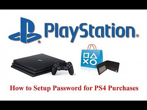 How to Setup Password for PS4 Purchases