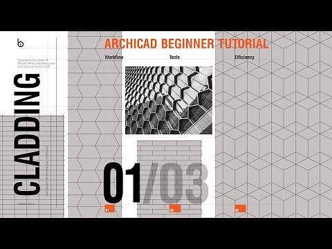 ArchiCAD 26 Wall Cladding Design Tutorial | ArchiCAD For Beginners