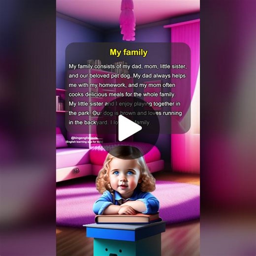 My Family: English Listening for Kids