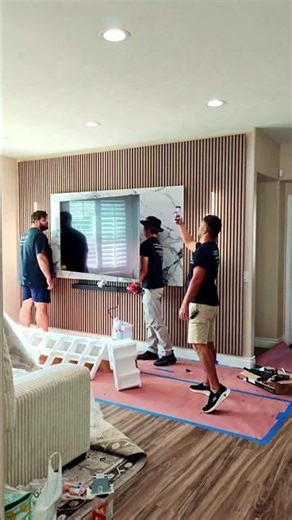 we create custom TV wall designs that transform homes