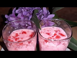 Refreshing Watermelon Milkshake |Watermelon Smoothie | Recipe 《4》| The Foodie Reader