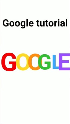 Google tutorial