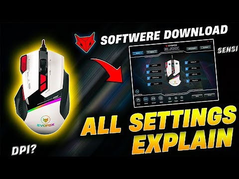 EvoFox Blaze Gaming Mouse SOFTWARE DOWNLOAD and Full SETUP GUIDE !