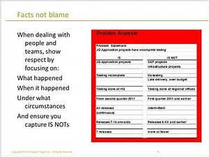 KT Problem Analysis for non-technical issues