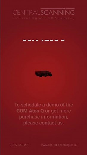 Get Hands-On: Book Your ATOS Q Demo at Central Scanning Now! #centralscanning #3dscanning #ATOSQ