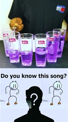 Henry Stickmin Distraction Dance on Glasses 🎵 Glass Music #shorts