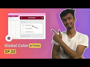 02: Elementor Site Settings & Overview | Elementor Bangla Tutorials | Tanzil Ahmed Tanin