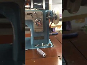 The White House sewing machine stuck zag zag stitch trouble shooting MG-1 Delux model