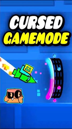 The Most Cursed Gamemode In Geometry Dash! #geometrydash