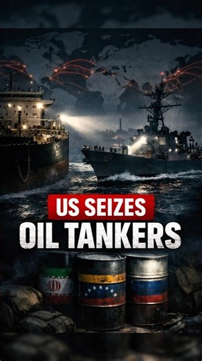 US Seizing Oil Ships? Inside the Shadow Fleet Smuggling Network #ussanctions #geopoliticsinhindi