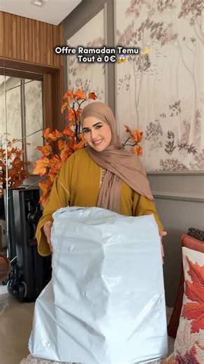 Fatima Benkrara on Instagram: "🔥Temu Ramadan Haul à 0€🔥 . . . ➡️Téléchargez l’appli TEMU➡️Tapez mon code【kcv8236】dans la barre de recheche➡️Obtiens TOUS les articles jusqu’à 0€ ! 🎁Sélectionnez le(s) cadeau(x) sur la page promotionnelle avec des commandes éligibles. Le montant d’achat requis est déterminé par la valeur du/des cadeau(x). |CGV applicables»"
