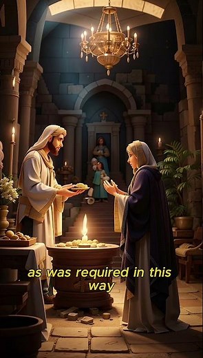 The Presentation of Jesus at the Temple – A Sacred Beginning #shortbiblestory #christianholiday