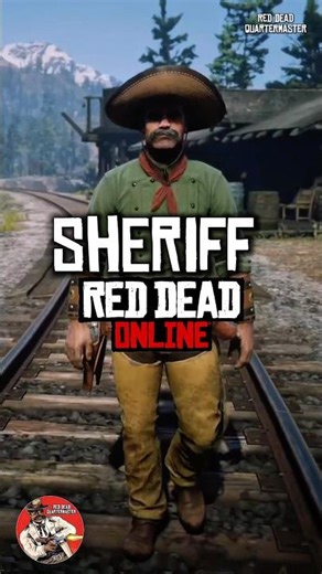 Sheriff Outfit in Red Dead Online #Rdr2 #RedDeadOnline #gaming