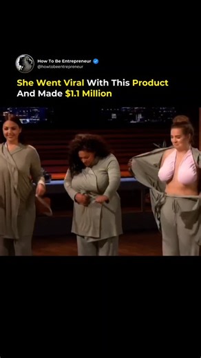 How To Be Entrepreneur on Instagram: "On Shark Tank, one entrepreneur turned a $24 product into $1.1 million in sales in just 12 months -but still didn't have a plan. She invented a wearable towel, originally just for use at home, but customers began wearing them everywhere. With sales booming at $45-$50 each, her product went viral almost overnight. Every new sale would trigger a "ding" on her phone until it seemed like it was broken. But viral success brought new problems. Copycats tried to ri