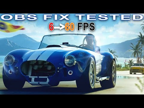 LOW FPS FIX Tested & WORKING | The Crew Motorfest Closed BETA OBS FIX